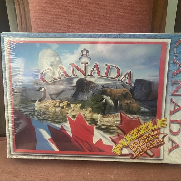 Games | Puzzle Canada 50 Pieces 49cm X 36cm New | Poshmark